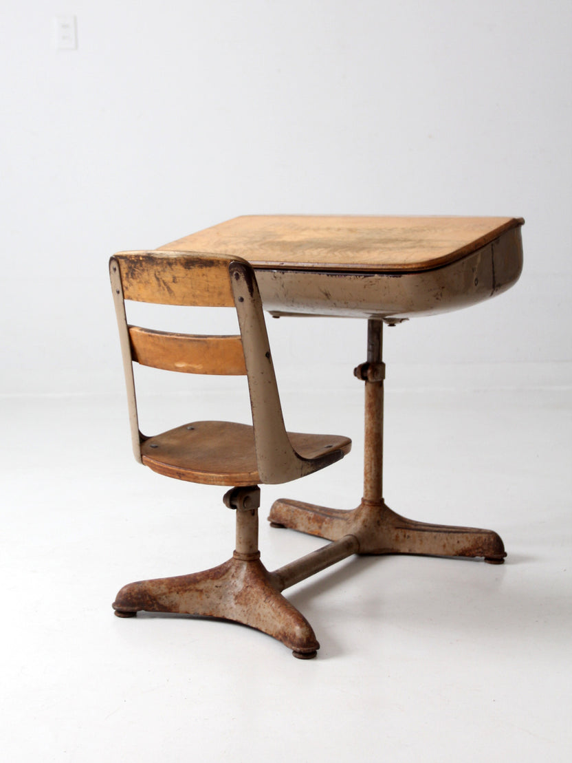 vintage school desk – 86 Vintage