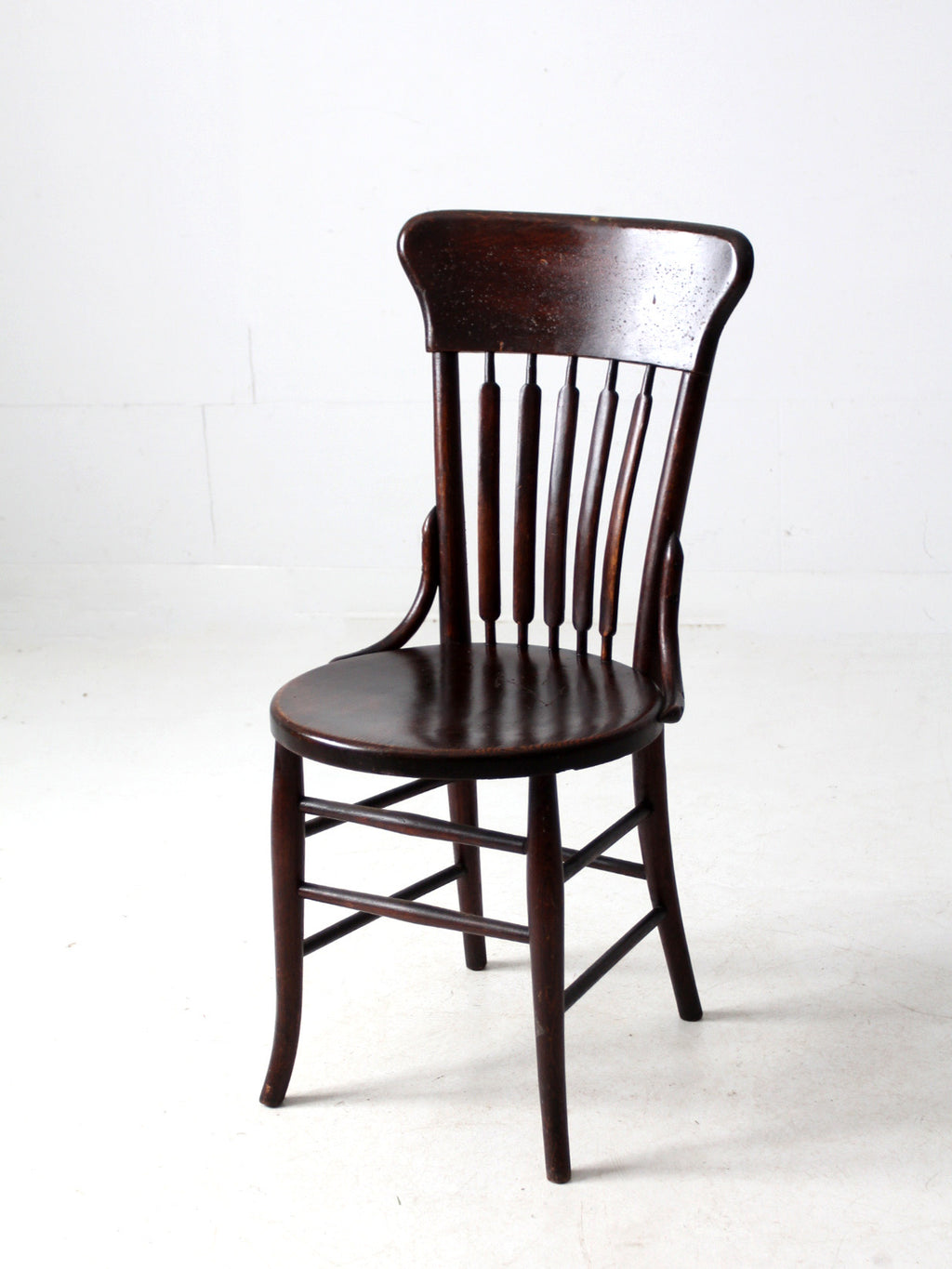 antique cattail back chair by Koenig Furniture Co. – 86 Vintage