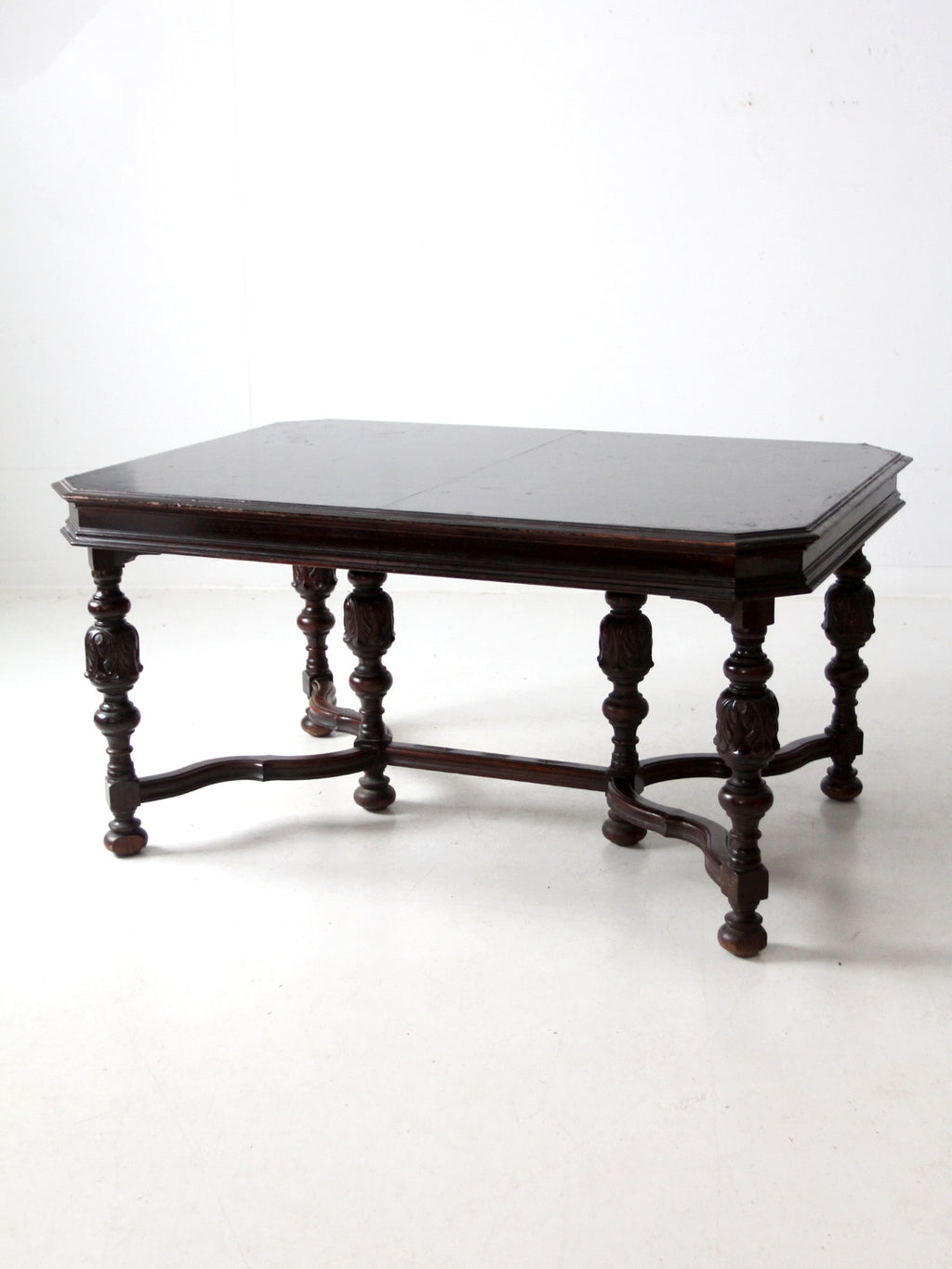 antique Jacobean Revival dining table – 86 Vintage