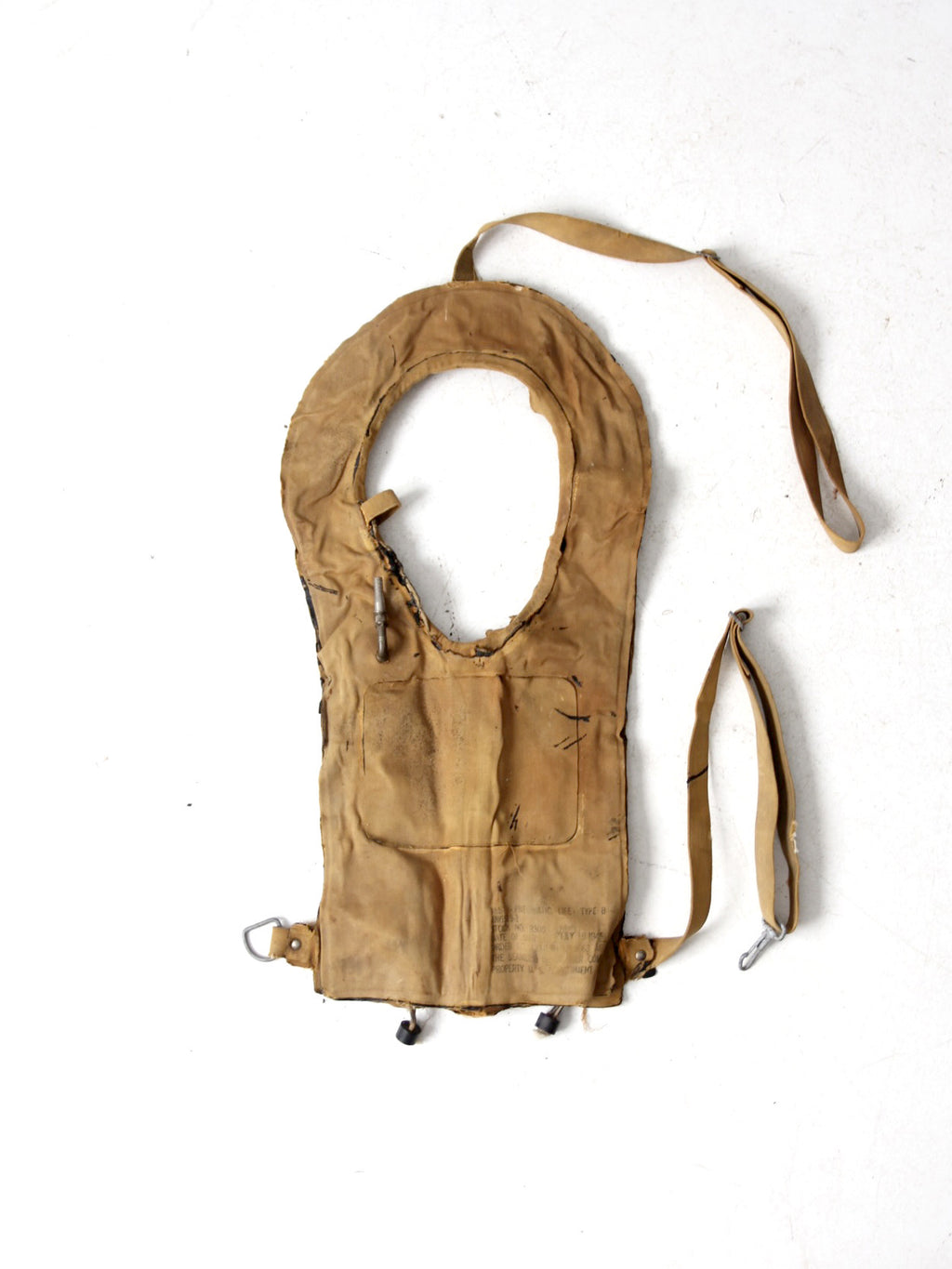 WWII pneumatic life vest – 86 Vintage