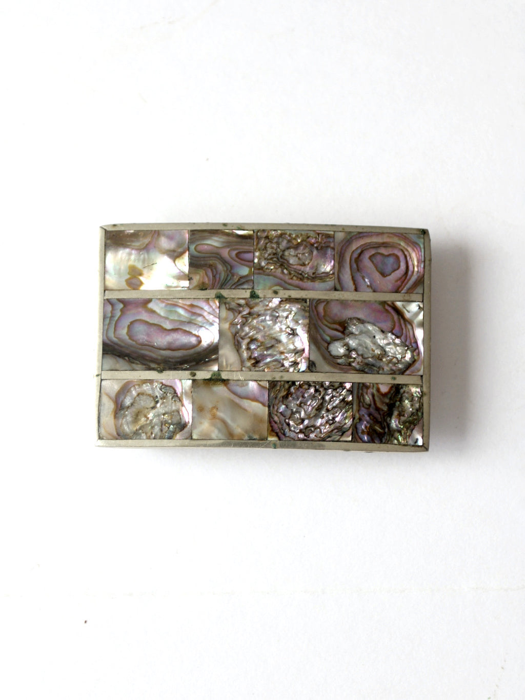 vintage Rockmount Ranch Wear abalone shell buckle – 86 Vintage