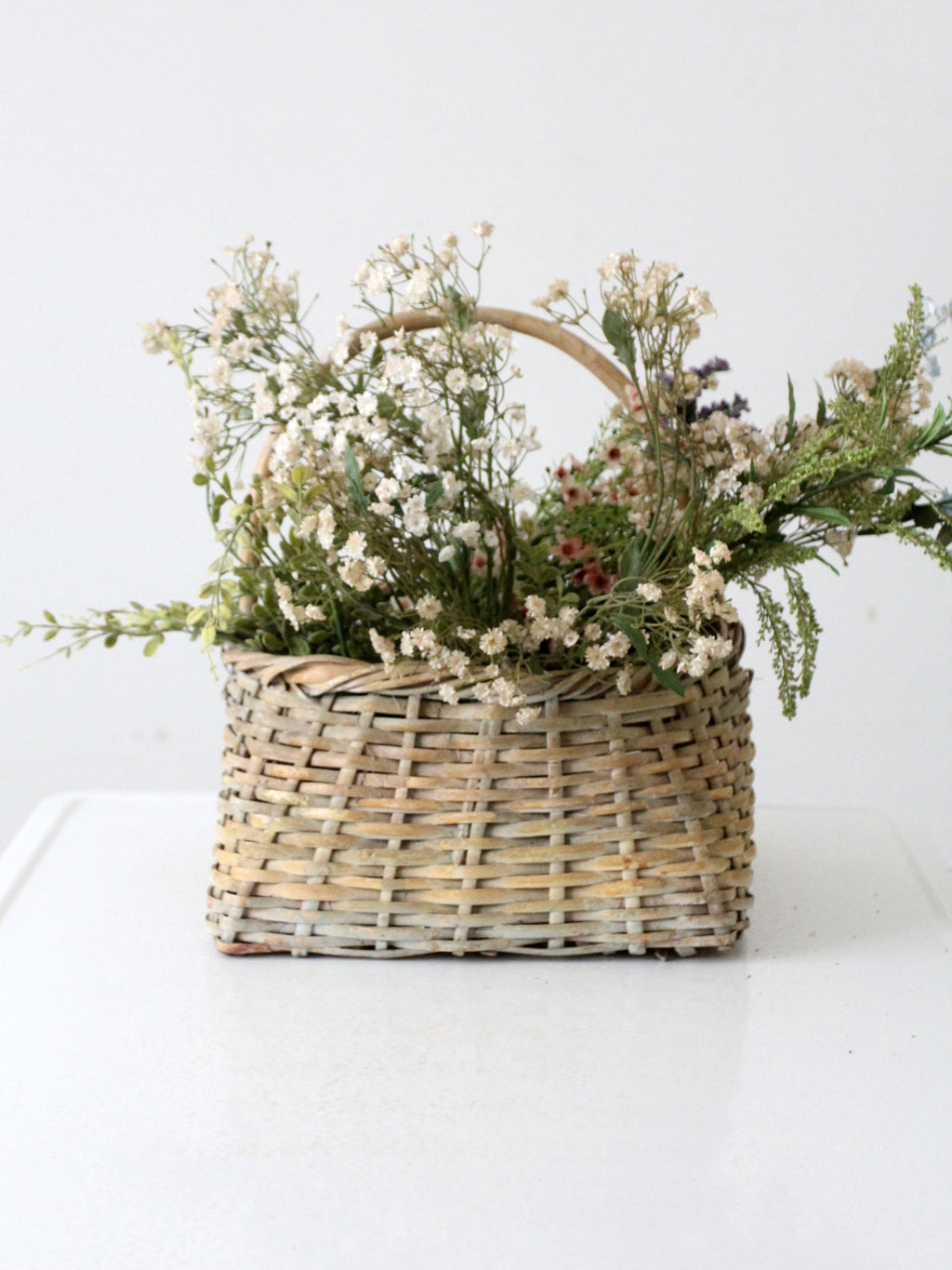 vintage handwoven cottage basket – 86 Vintage