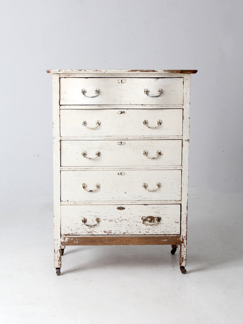 antique white highboy dresser – 86 Vintage