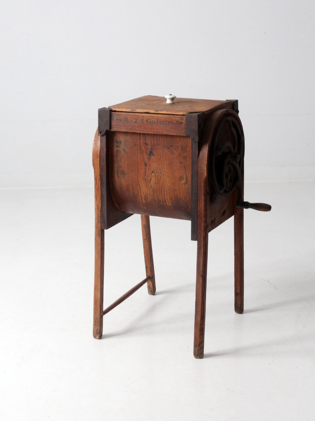 antique Bent Wood Churn by M. Brown Company – 86 Vintage