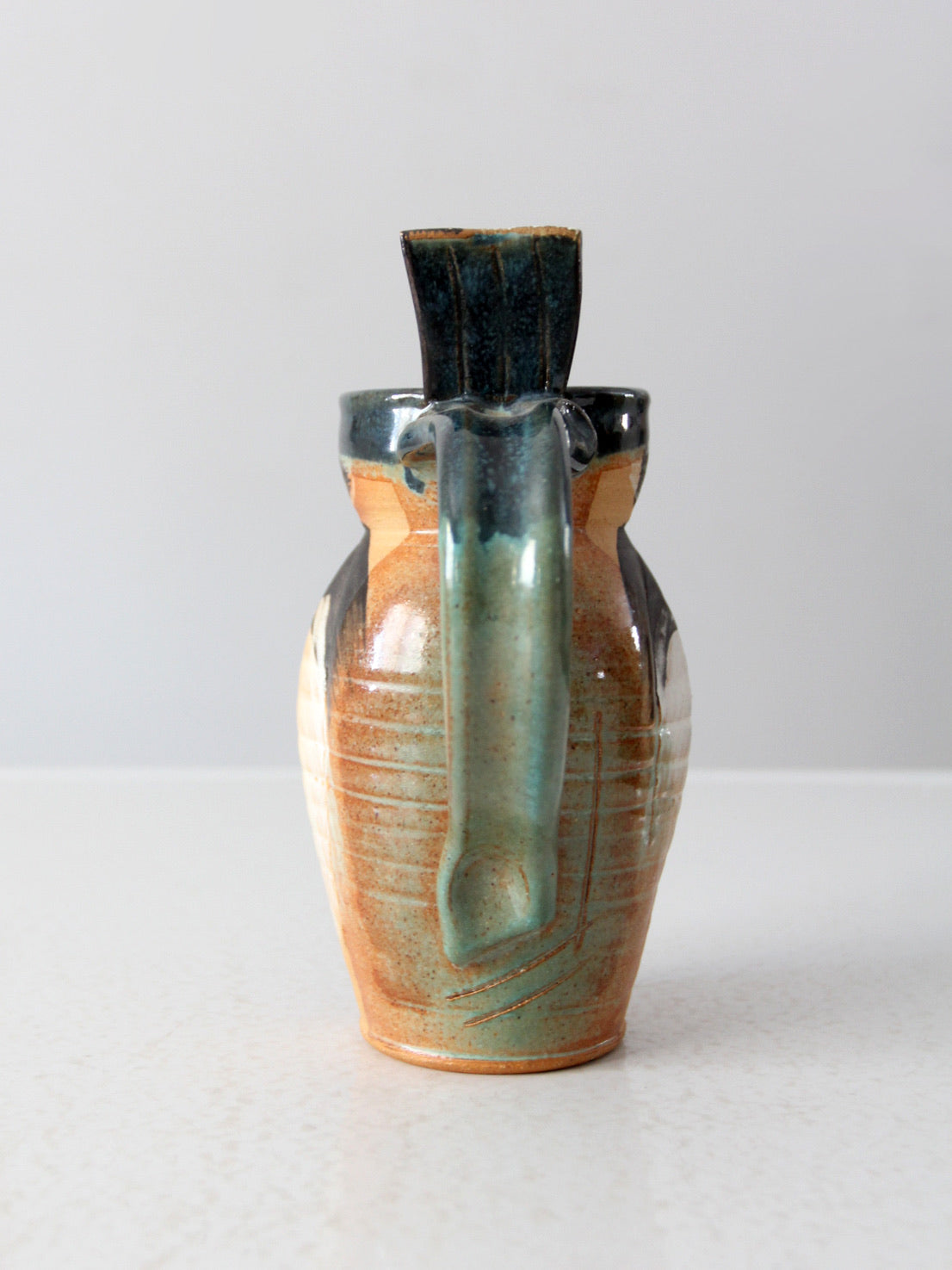 vintage Lee Segal studio pottery pitcher vase – 86 Vintage