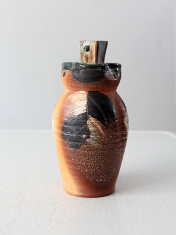 vintage Lee Segal studio pottery pitcher vase – 86 Vintage
