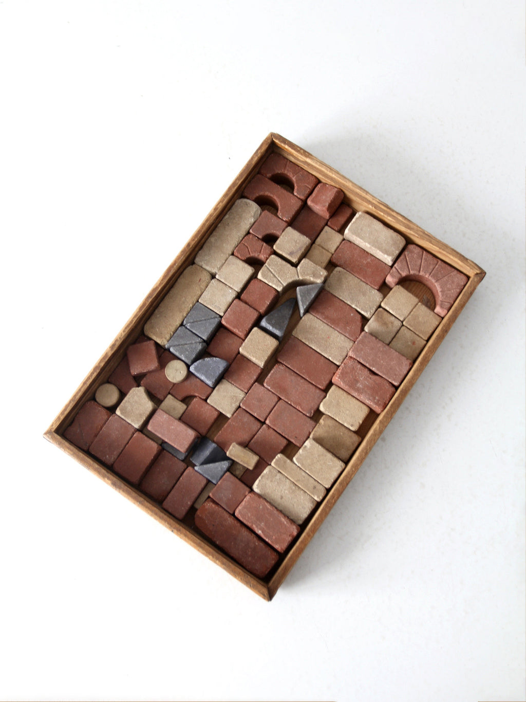 antique late 1800s Richter building blocks set – 86 Vintage