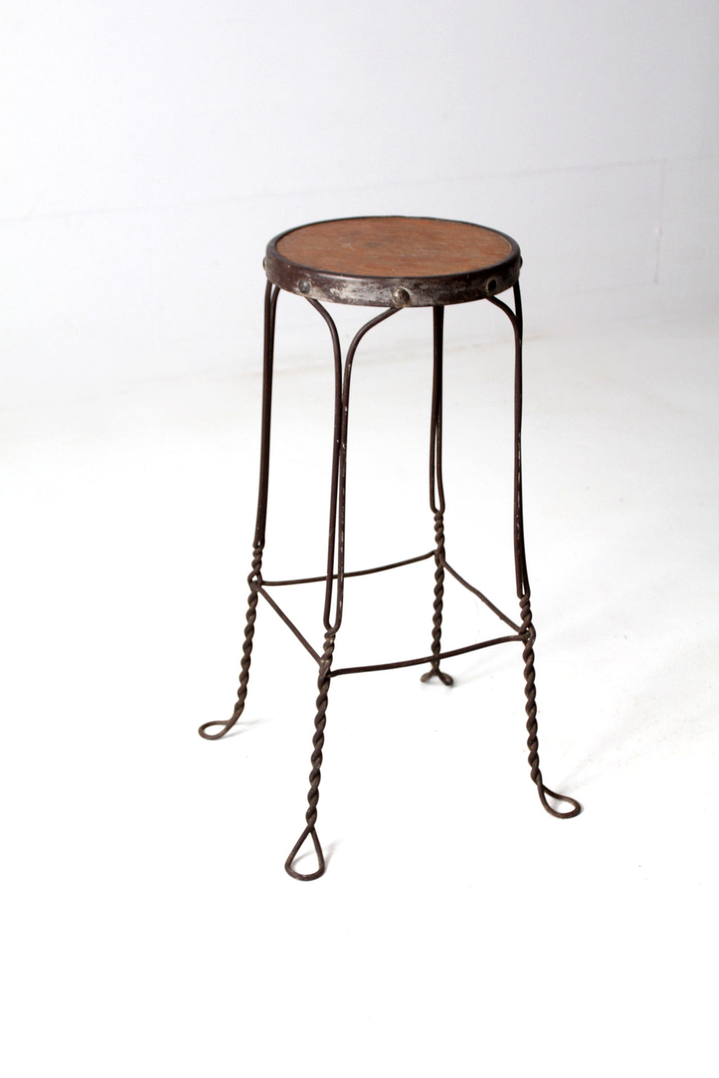 antique ice cream parlor stool – 86 Vintage