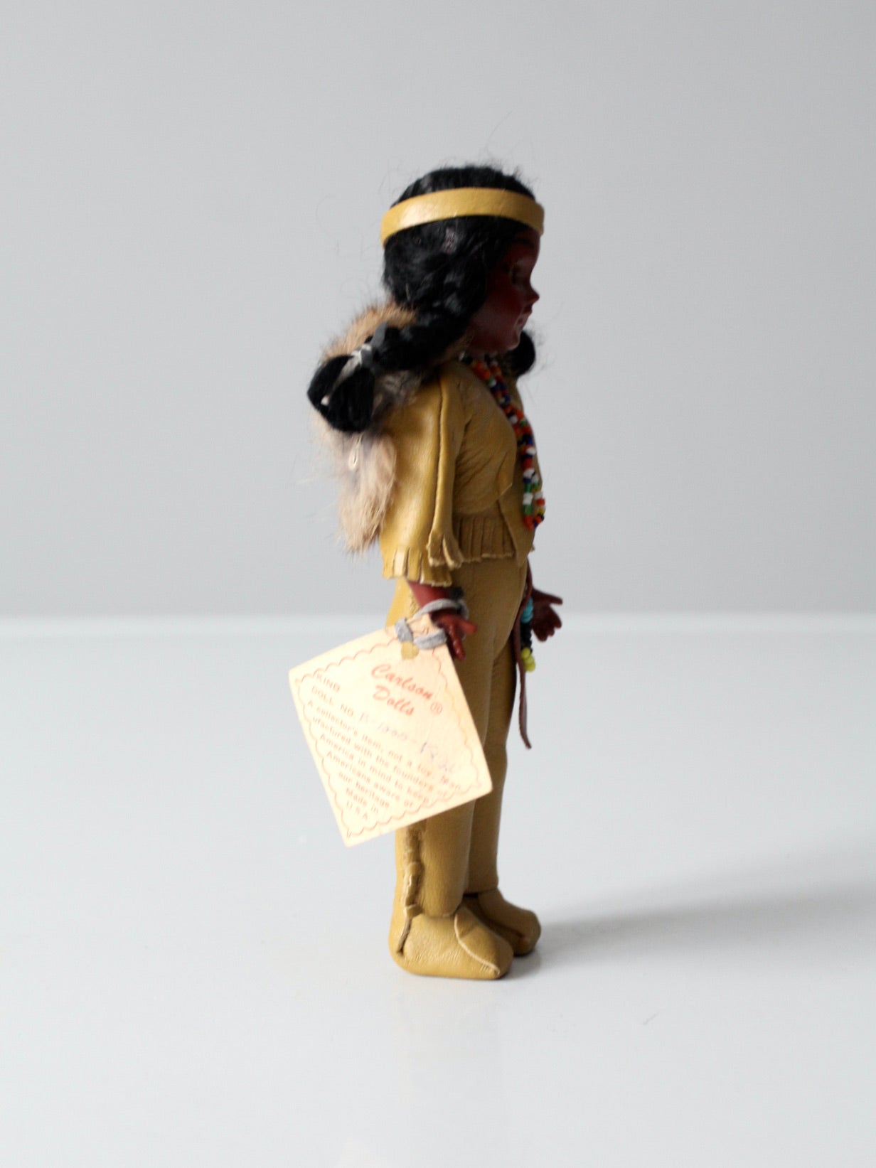 vintage Carlson Dolls Native American doll – 86 Vintage