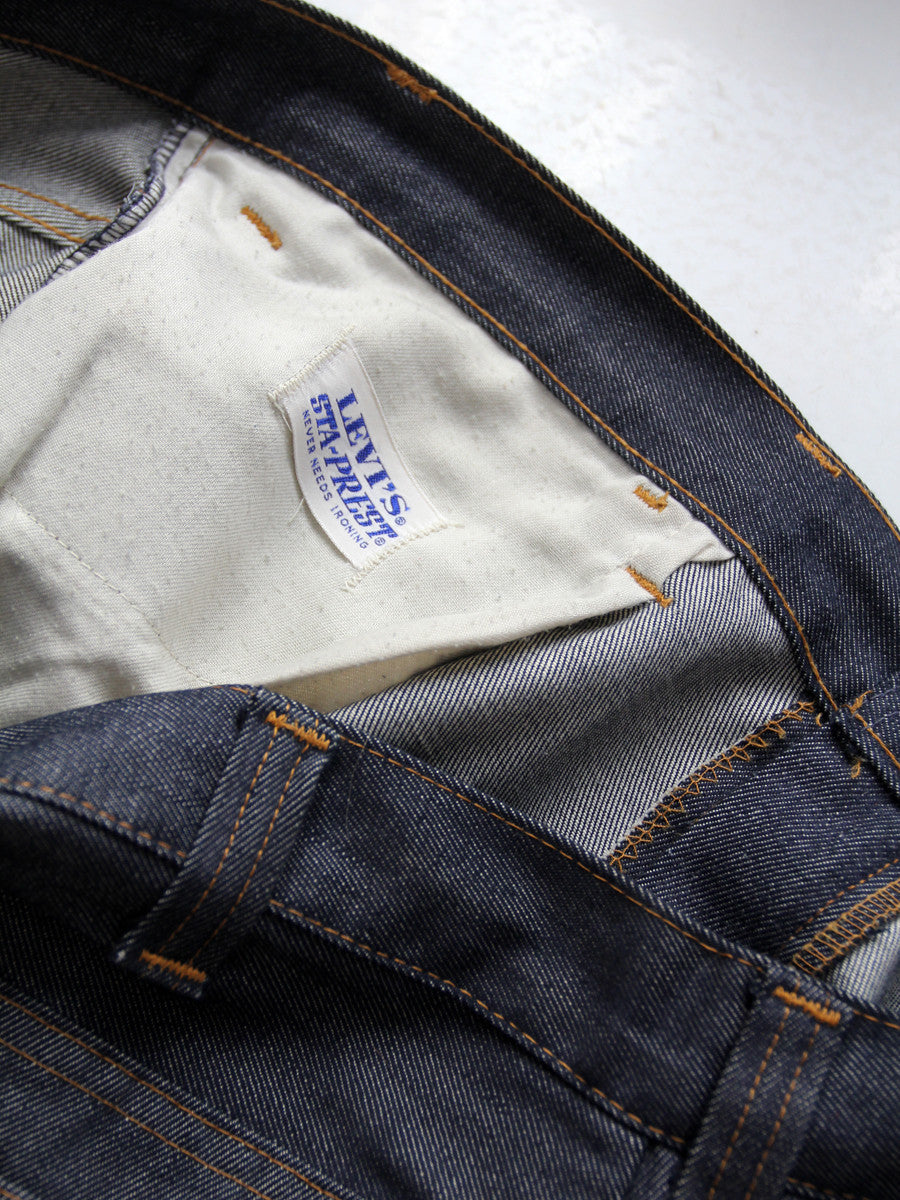 vintage Big E Levi's Sta Prest denim trousers, 38 x 30 – 86 vintage Big E Levi's Sta Prest denim trousers, 38 x 30 – 86