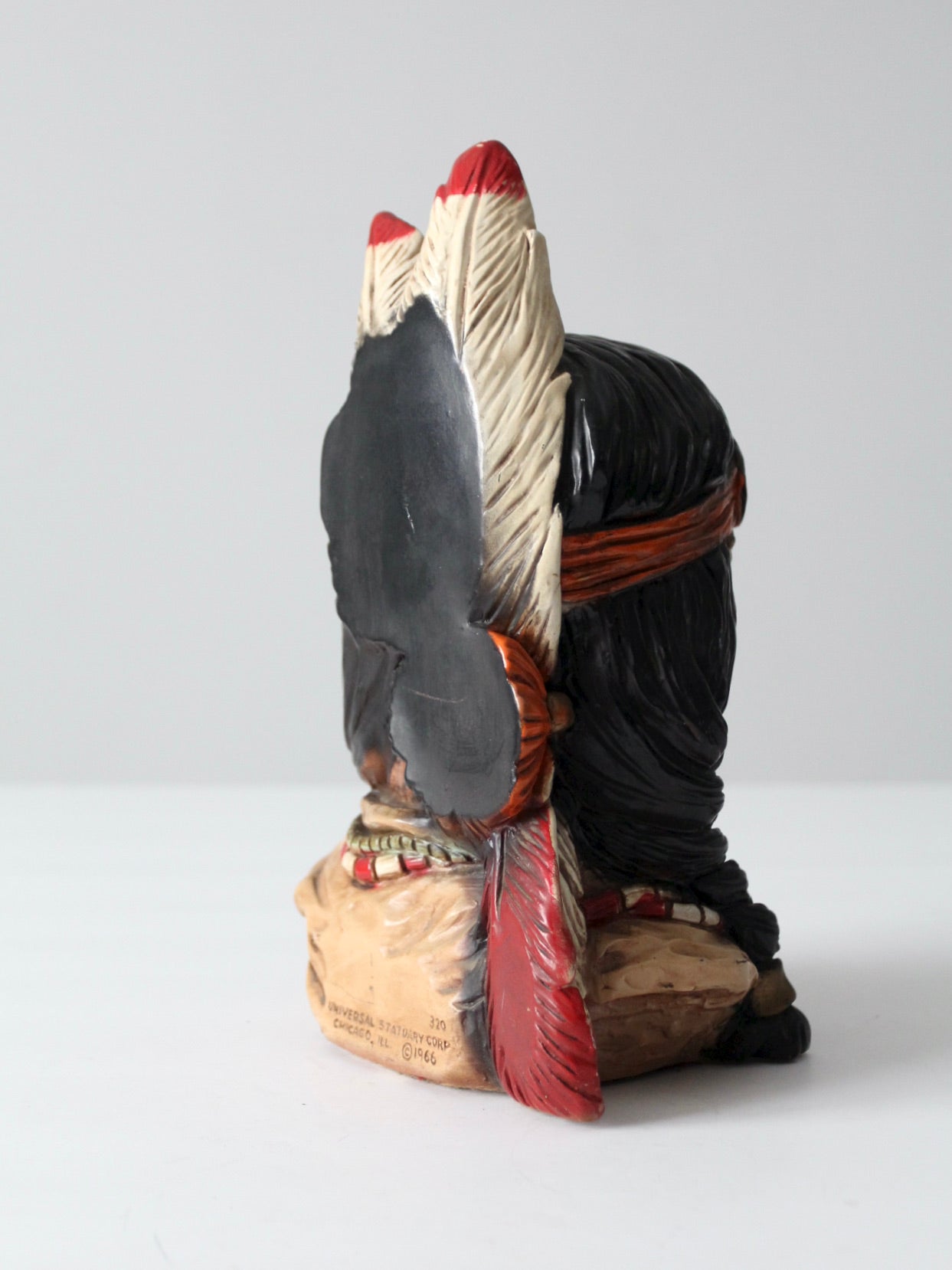 Indian bust circa 1966 – 86 Vintage