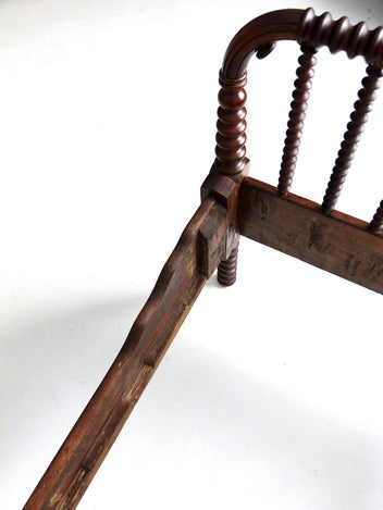 antique spool bed – 86 Vintage