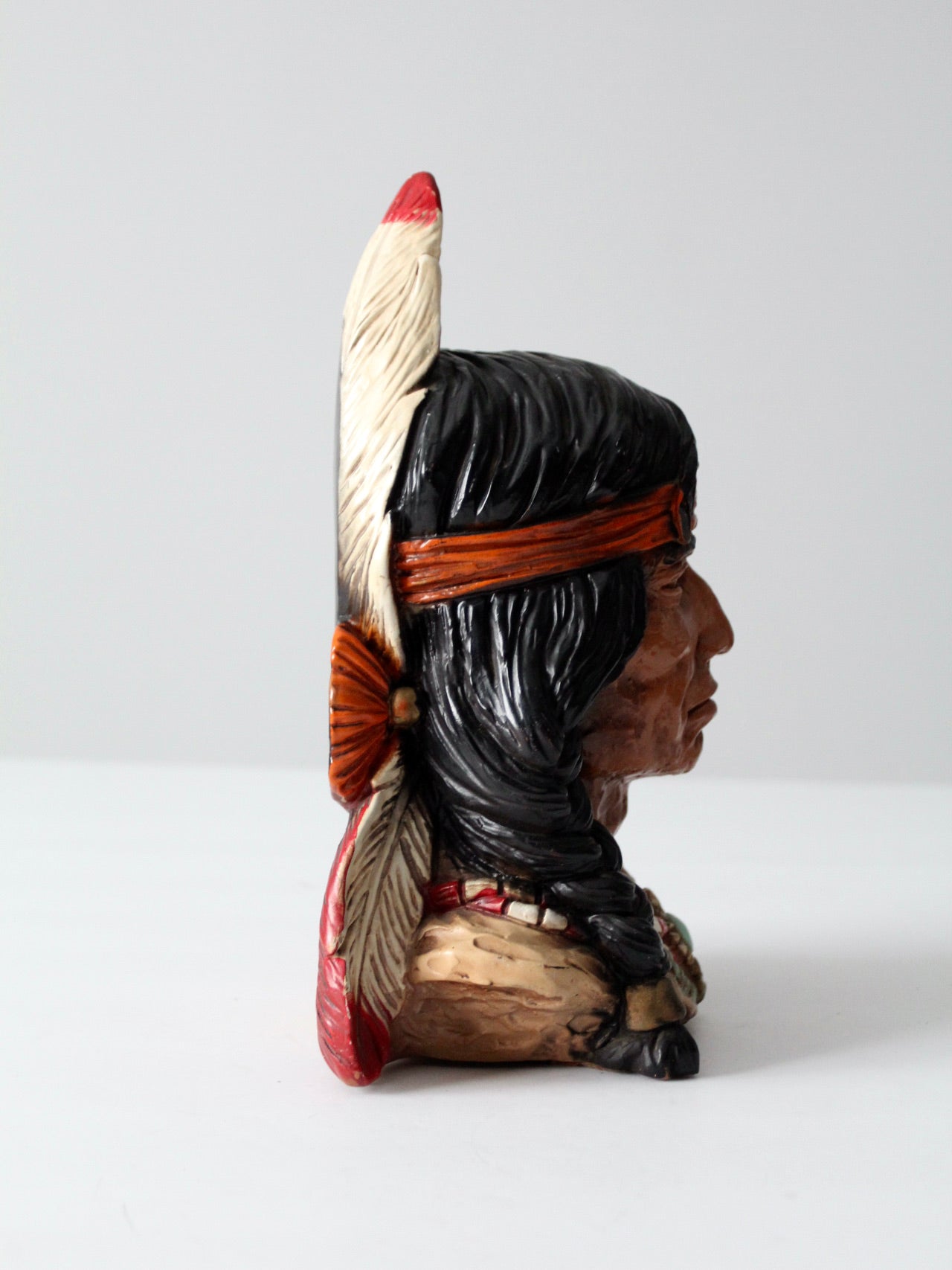 Indian bust circa 1966 – 86 Vintage