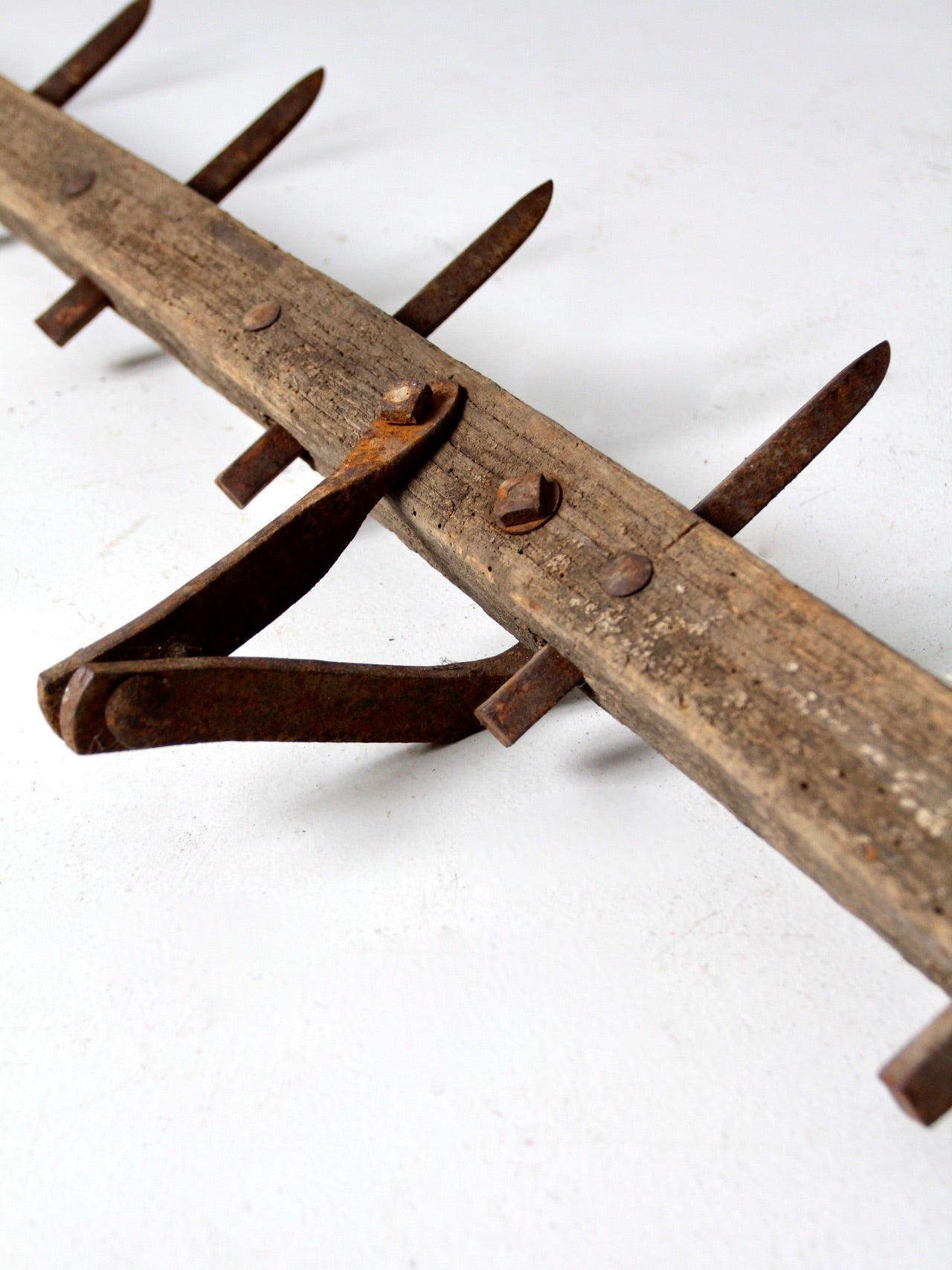antique spike tooth harrow – 86 Vintage