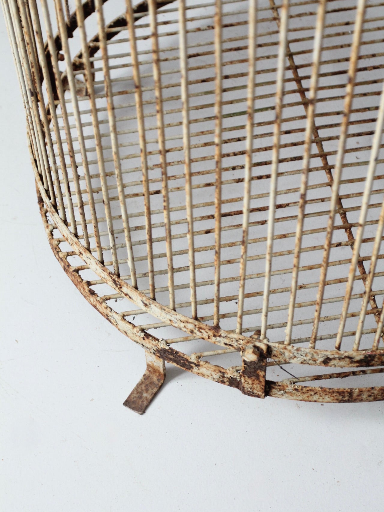 antique large iron bird cage – 86 Vintage