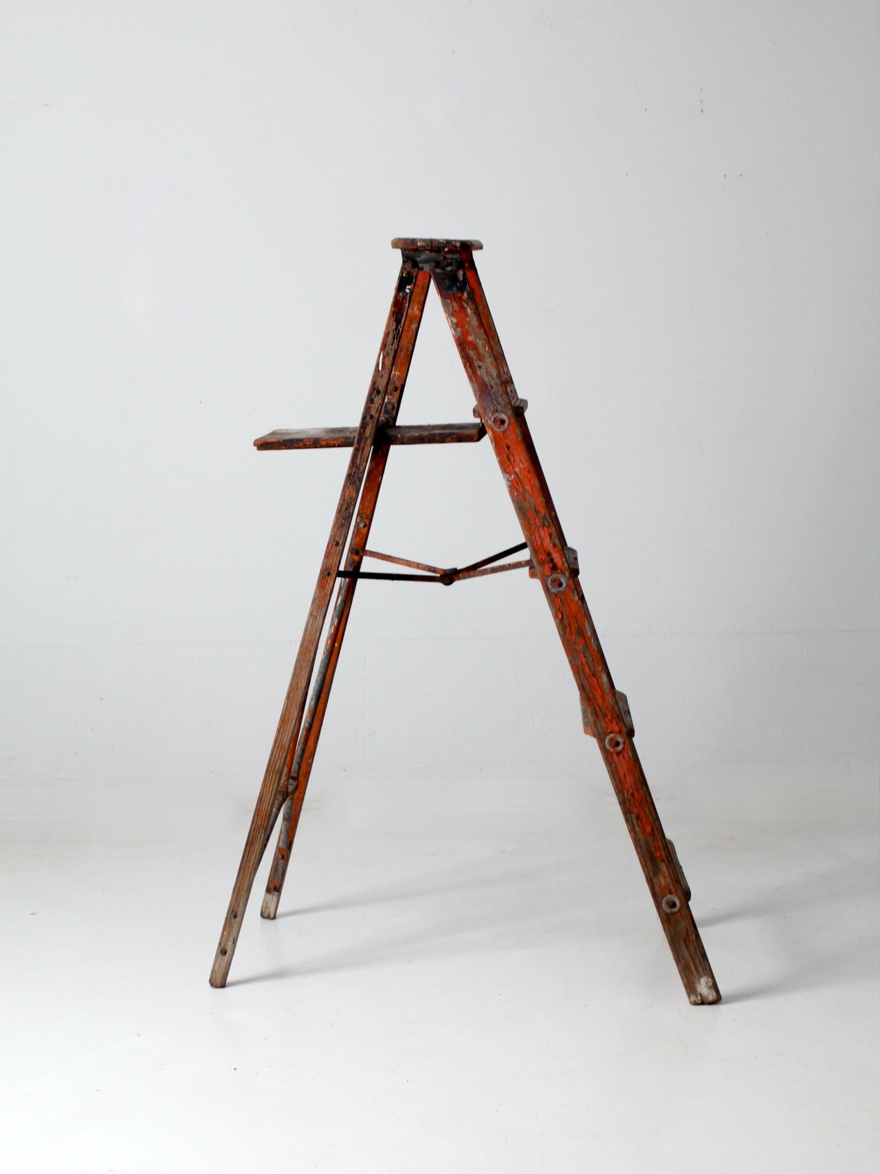 vintage rustic wooden ladder – 86 Vintage