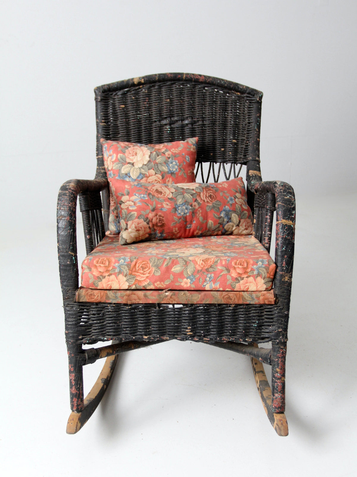 antique wicker rocking chair – 86 Vintage