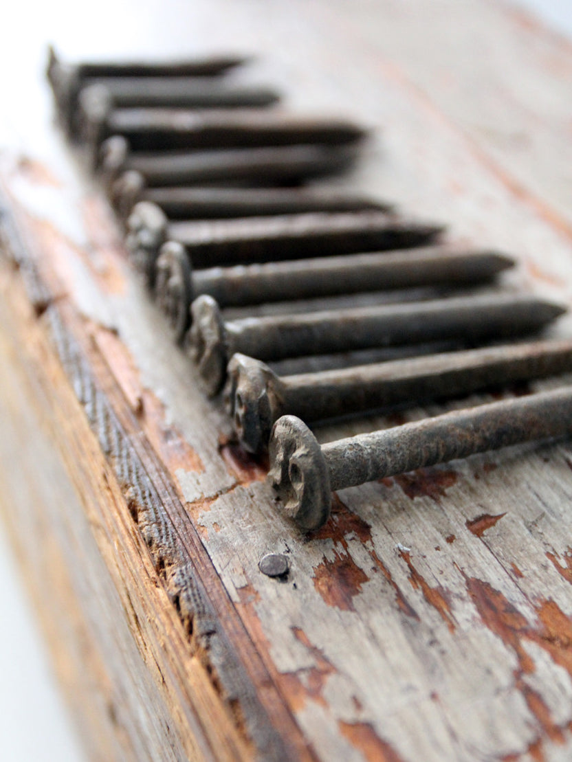 railroad date nails circa 1930 – 86 Vintage