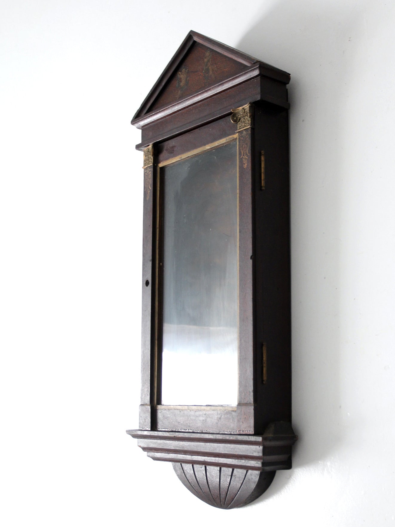 antique wood wall cabinet – 86 Vintage