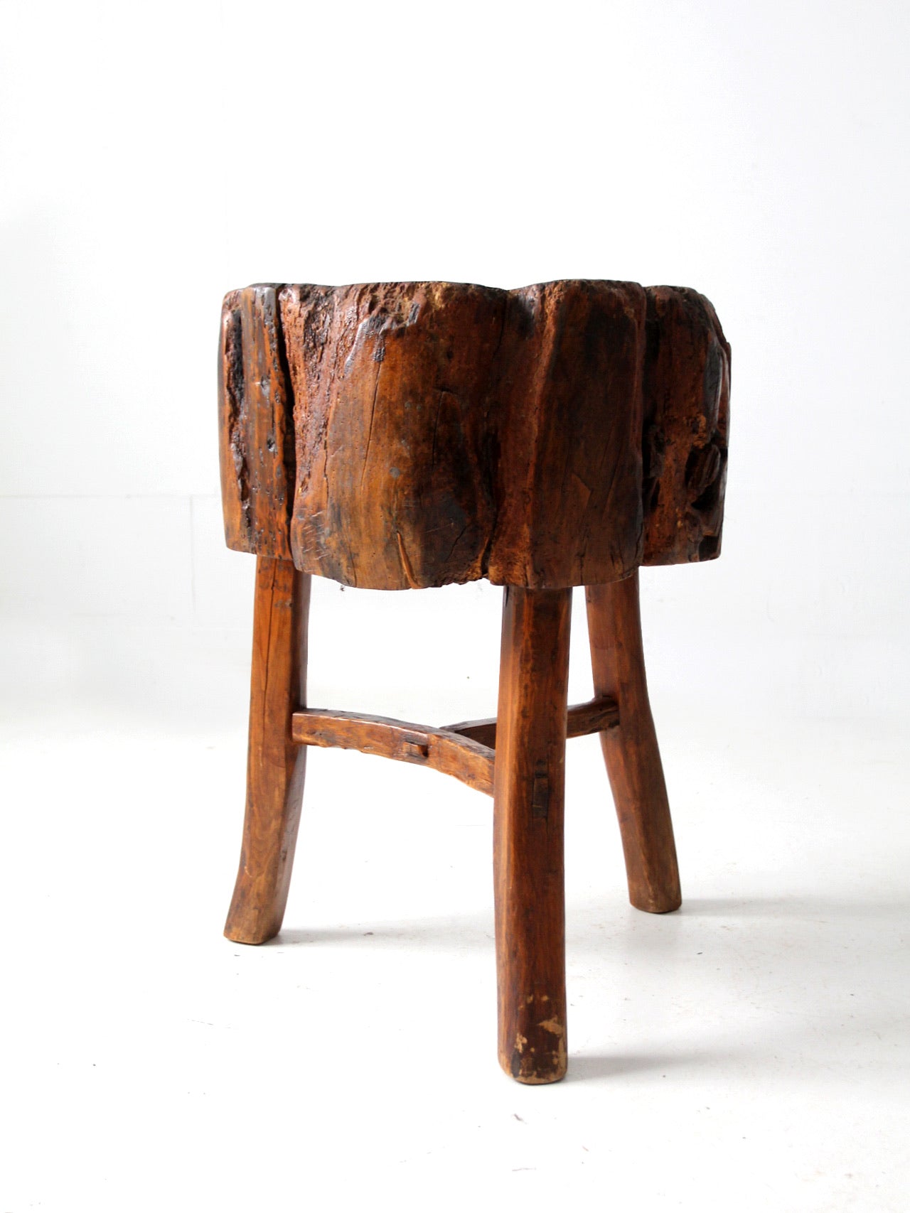 antique butcher block table – 86 Vintage