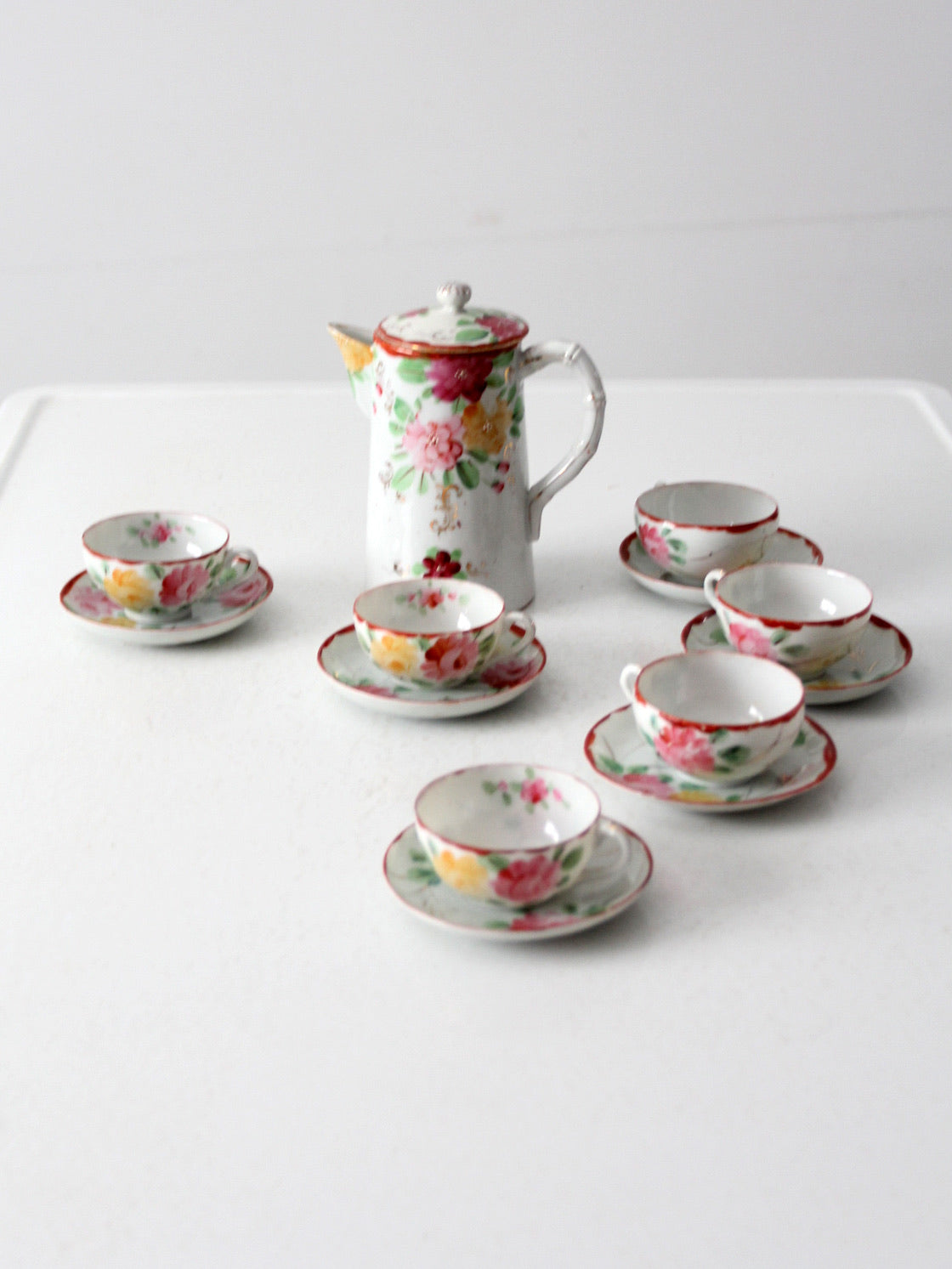 antique Japanese tea set, 13 pc – 86 Vintage