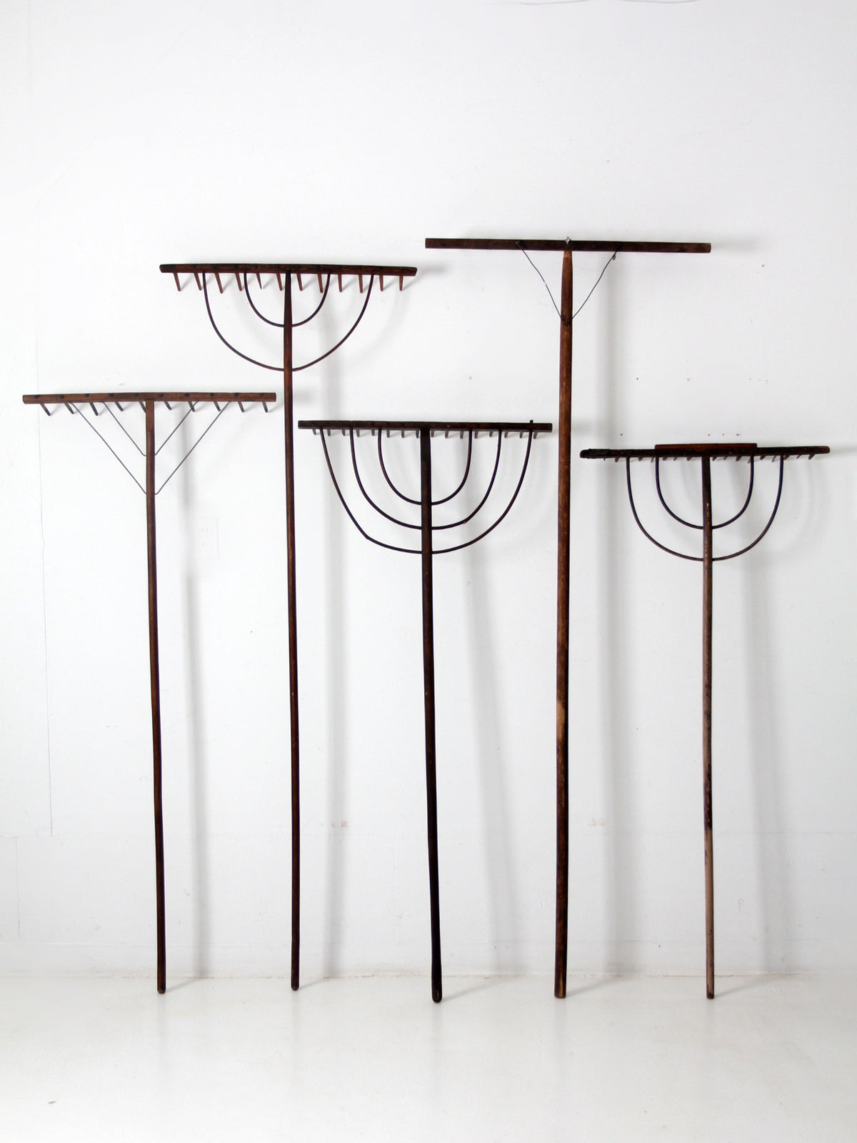 antique primitive hay rake collection – 86 Vintage