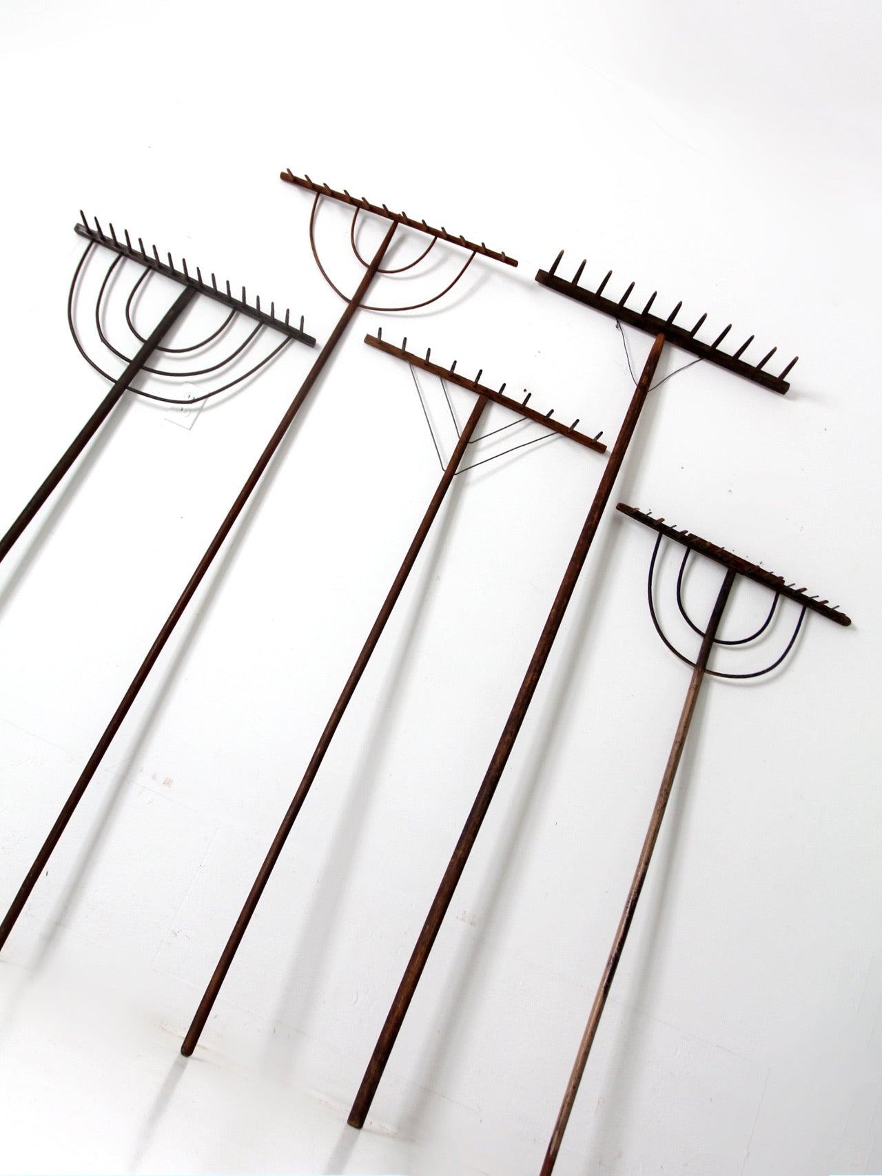 antique primitive hay rake collection – 86 Vintage