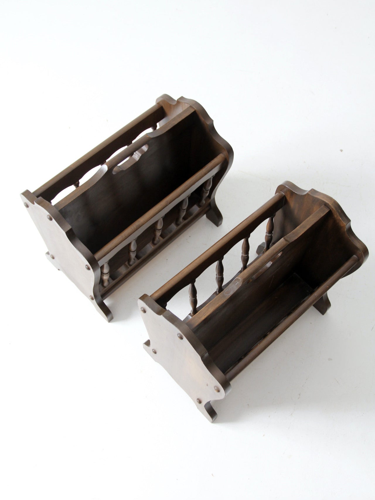 vintage Leick magazine rack pair – 86 Vintage