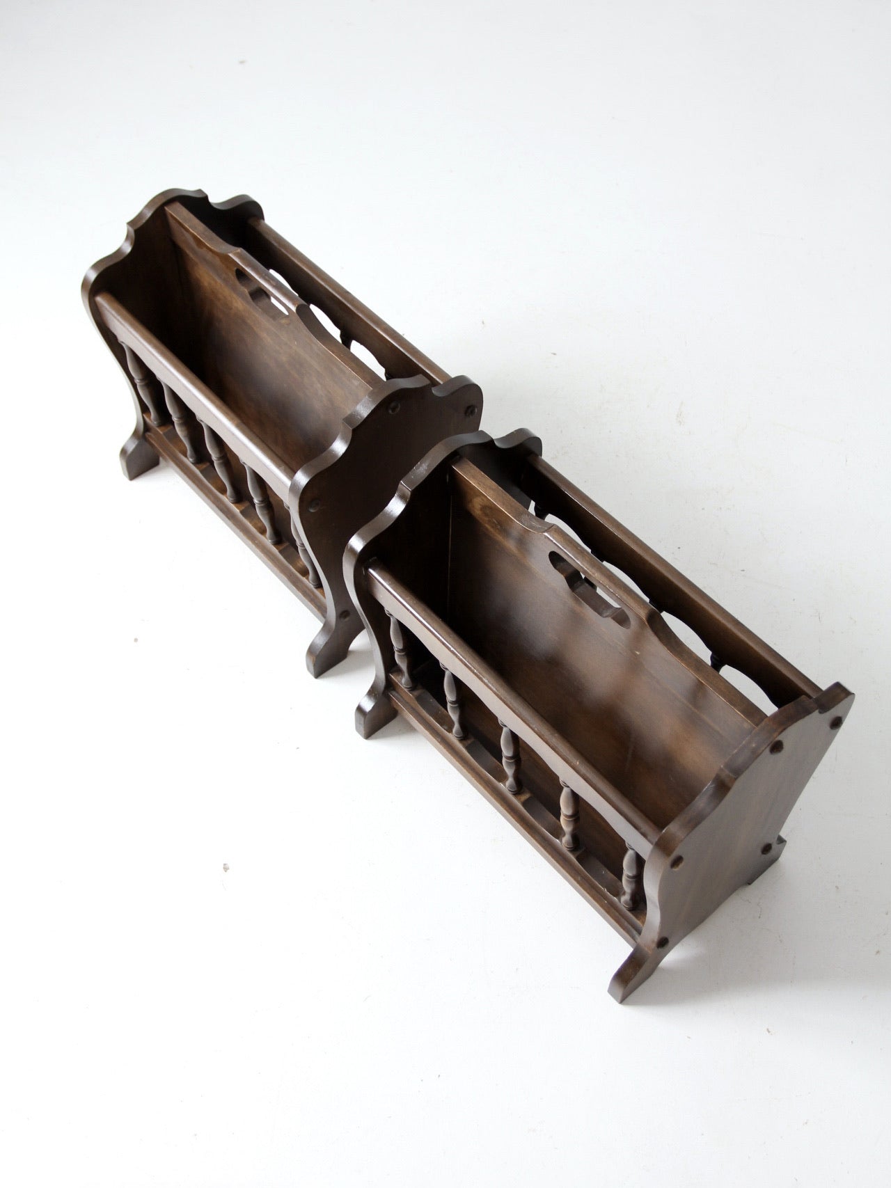 vintage Leick magazine rack pair – 86 Vintage