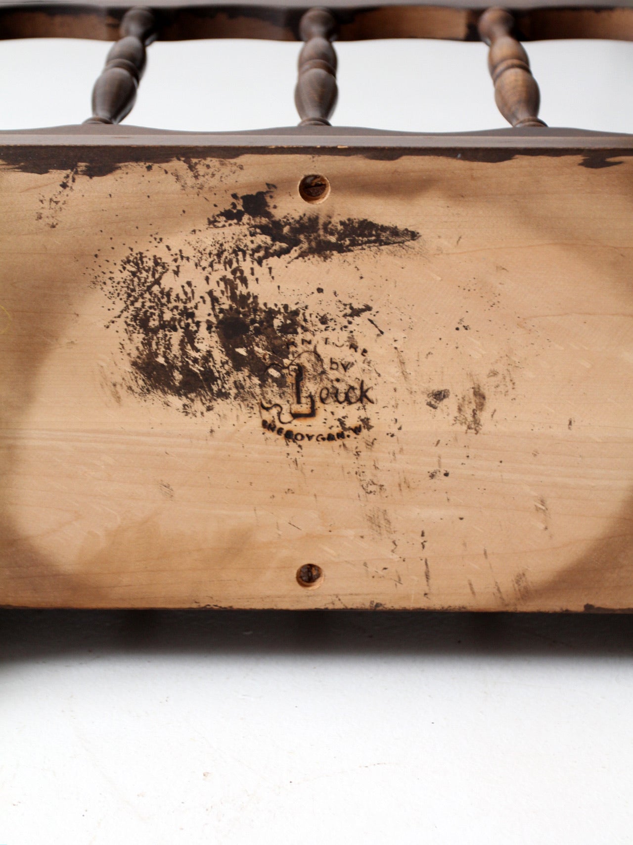 vintage Leick magazine rack pair – 86 Vintage