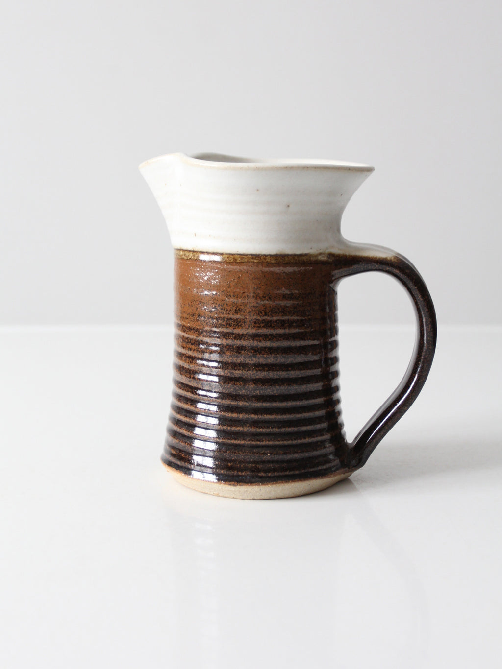 vintage studio pottery pitcher – 86 Vintage