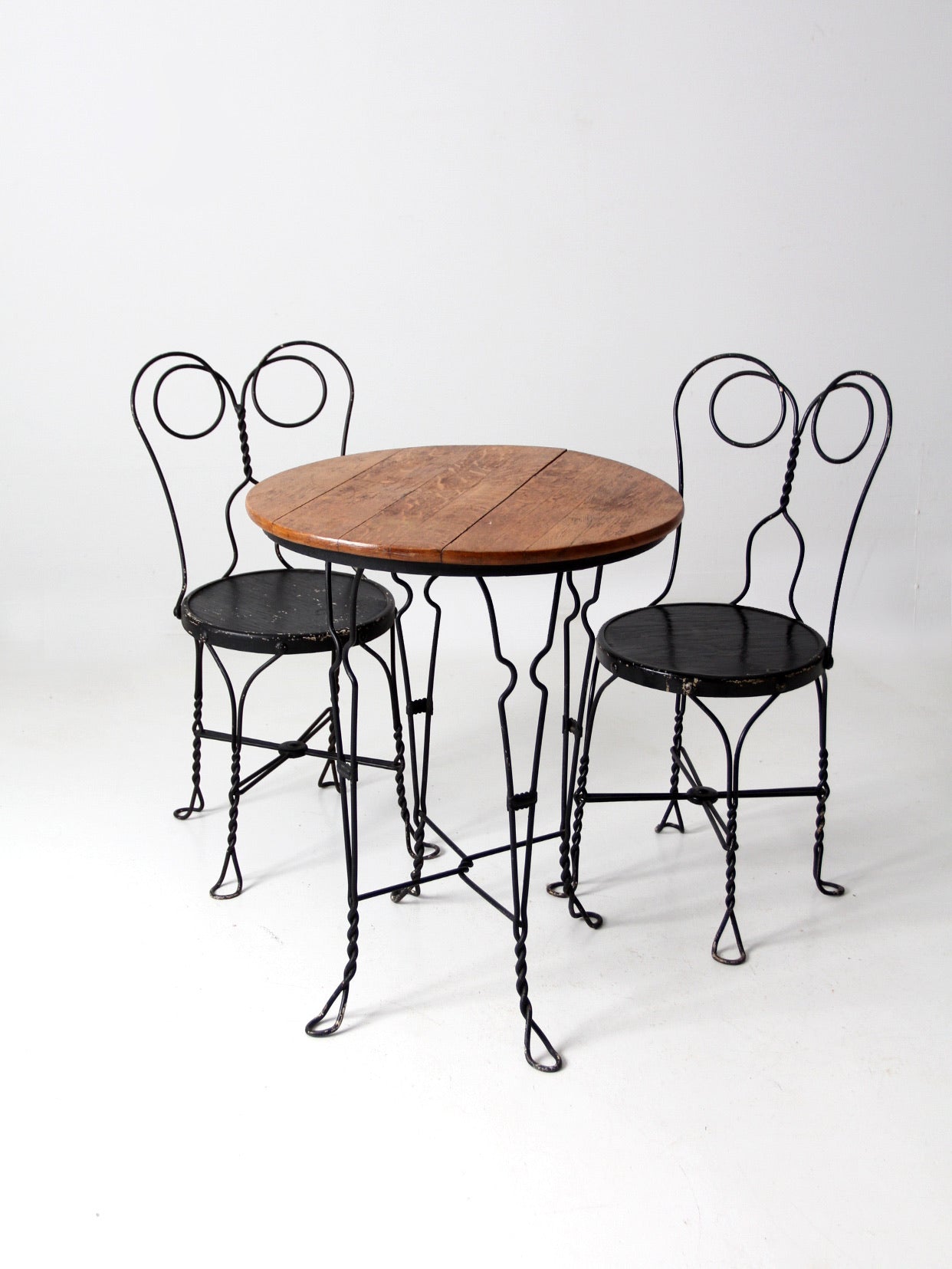 antique ice cream parlor table set – 86 Vintage