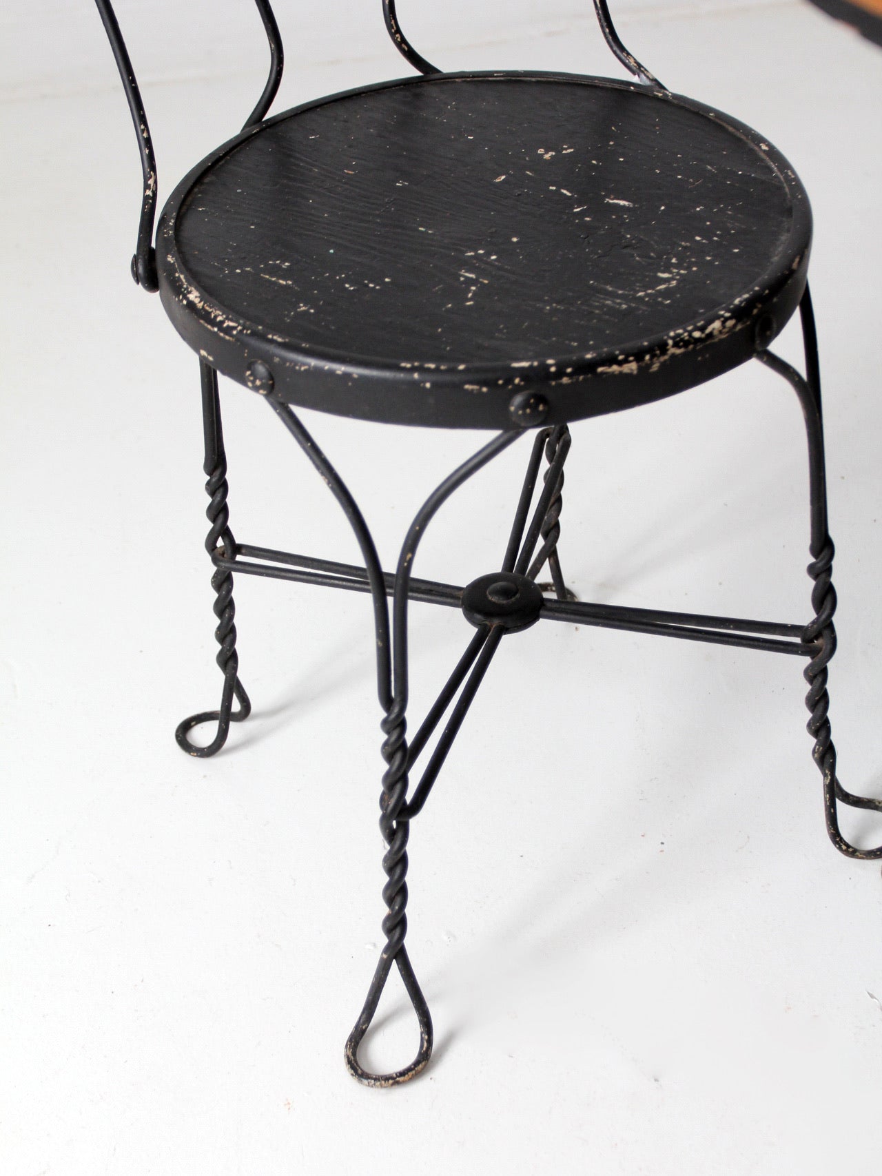 antique ice cream parlor table set – 86 Vintage