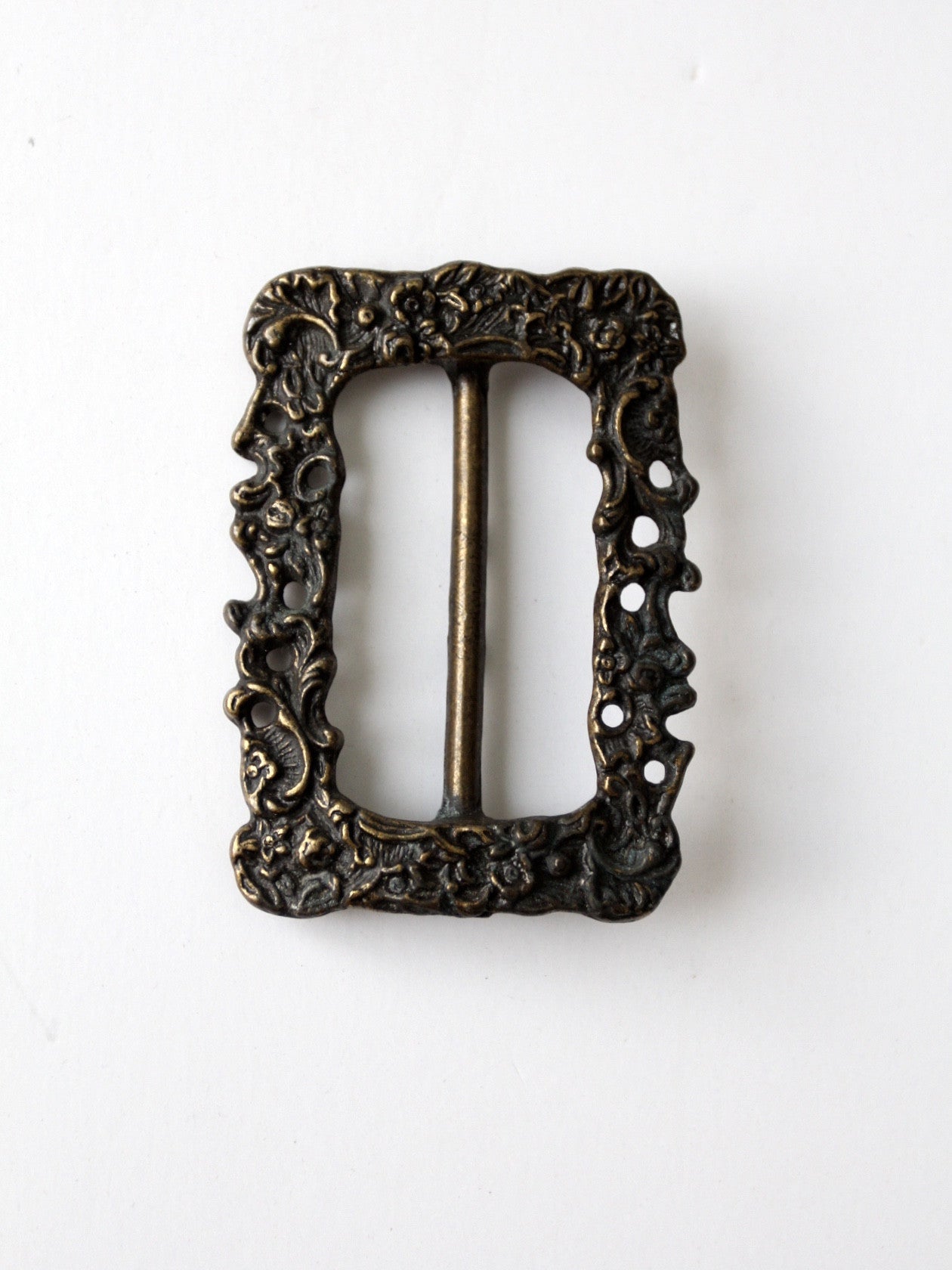 vintage brass slide buckle – 86 Vintage