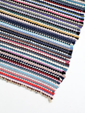 vintage throw rag rug – 86 Vintage