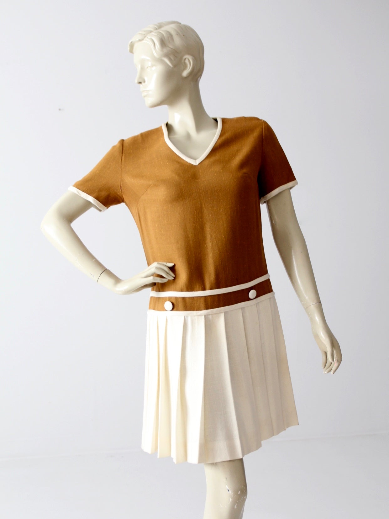 vintage 60s Bobbie Brooks drop waist dress – 86 Vintage