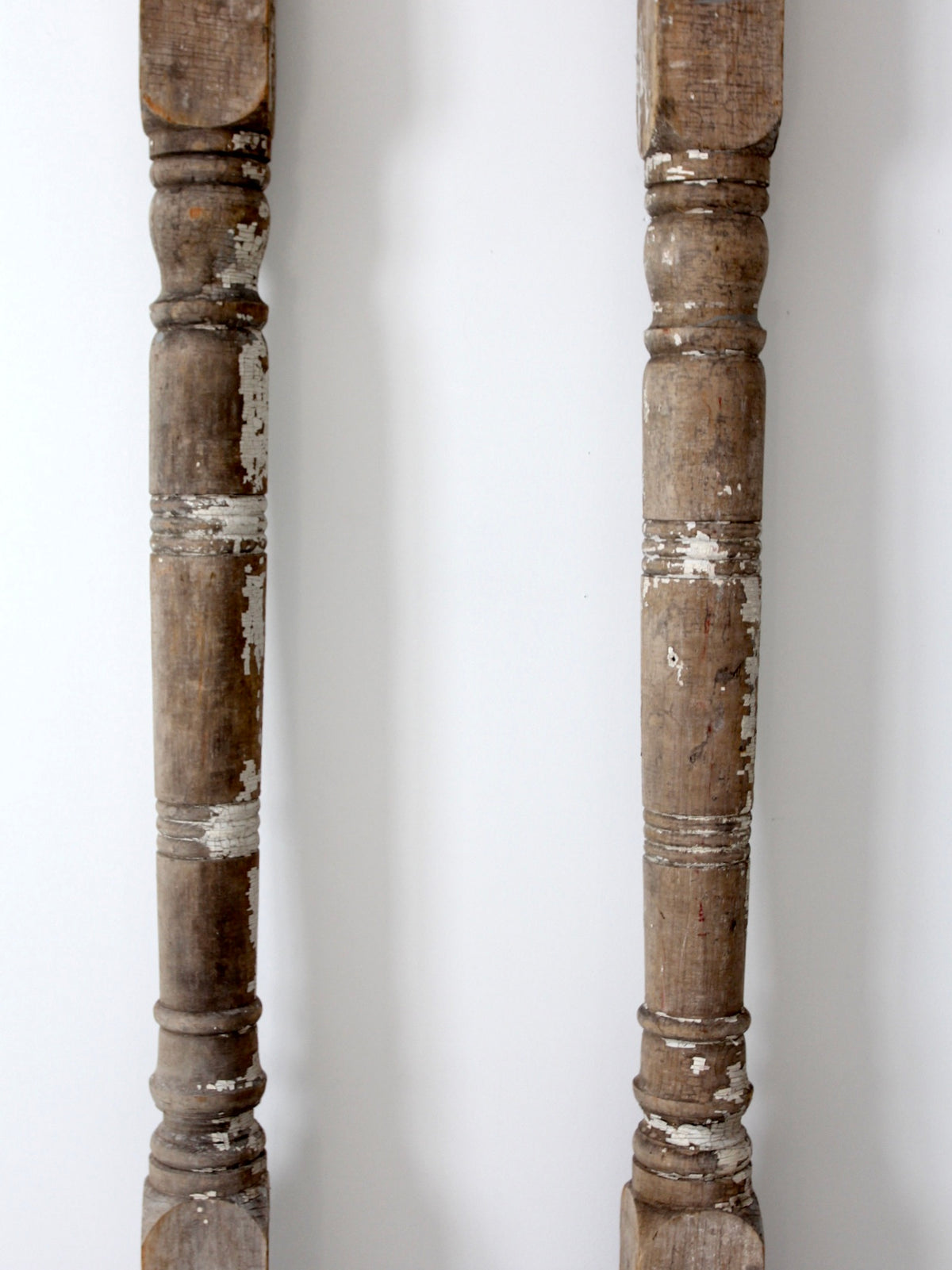 antique architectural turned wood posts – 86 Vintage
