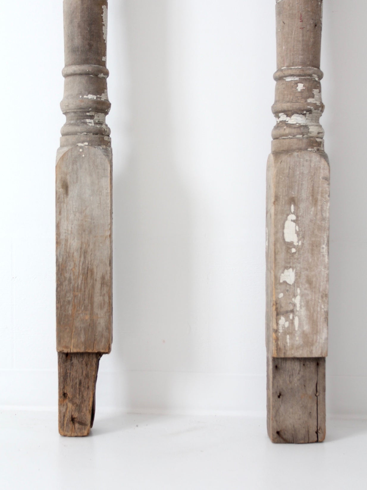 antique architectural turned wood posts – 86 Vintage