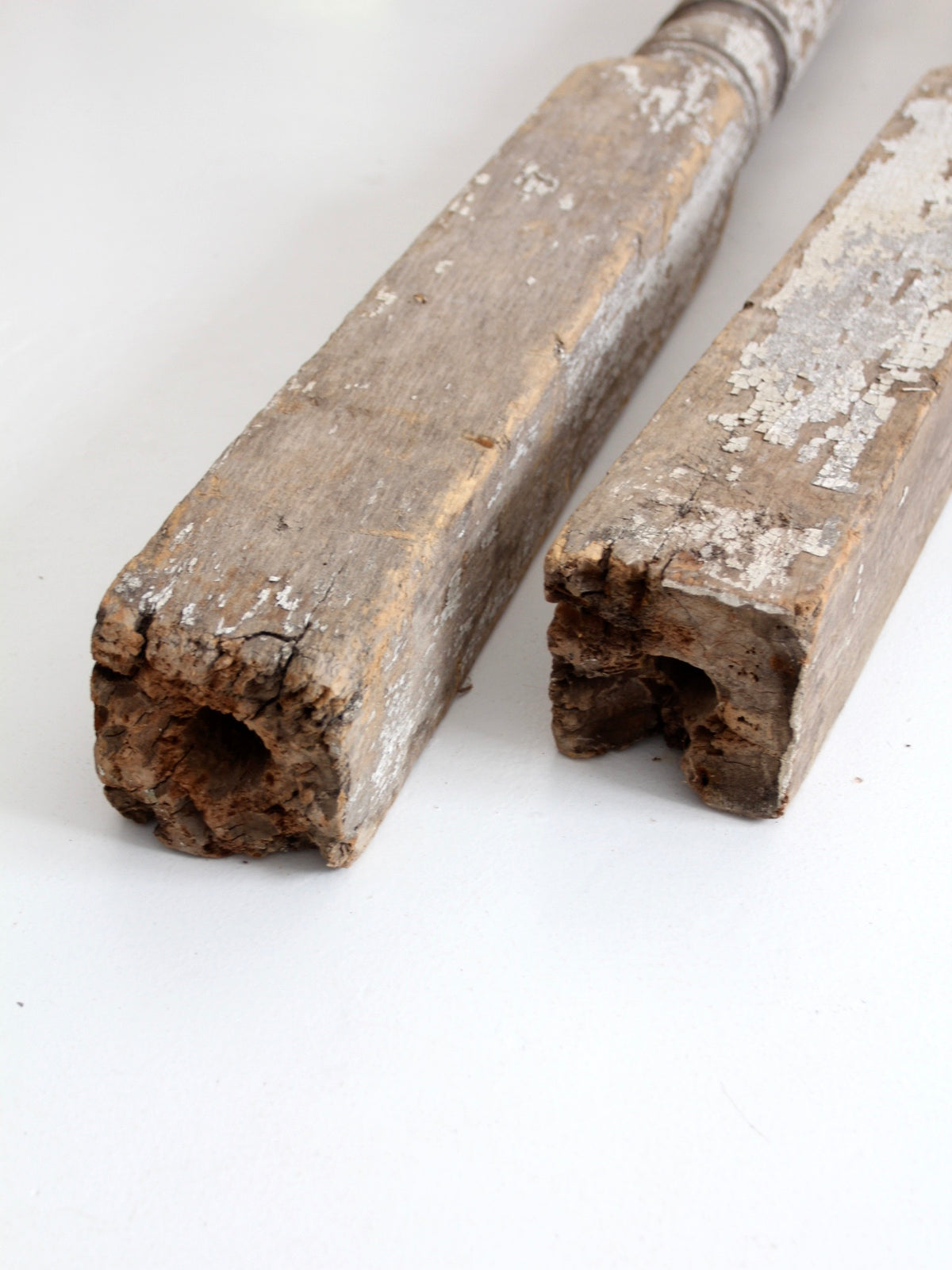 antique architectural turned wood posts – 86 Vintage