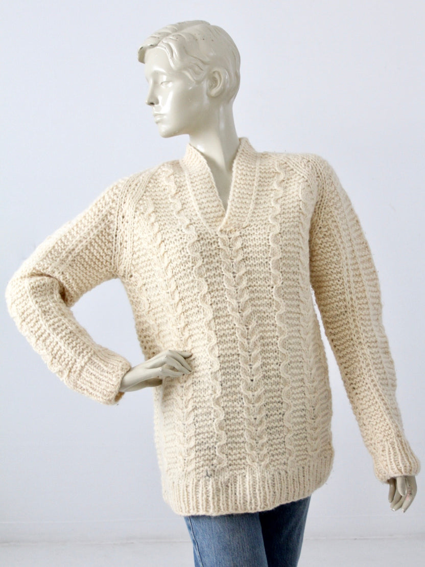 vintage Greek wool sweater – 86 Vintage