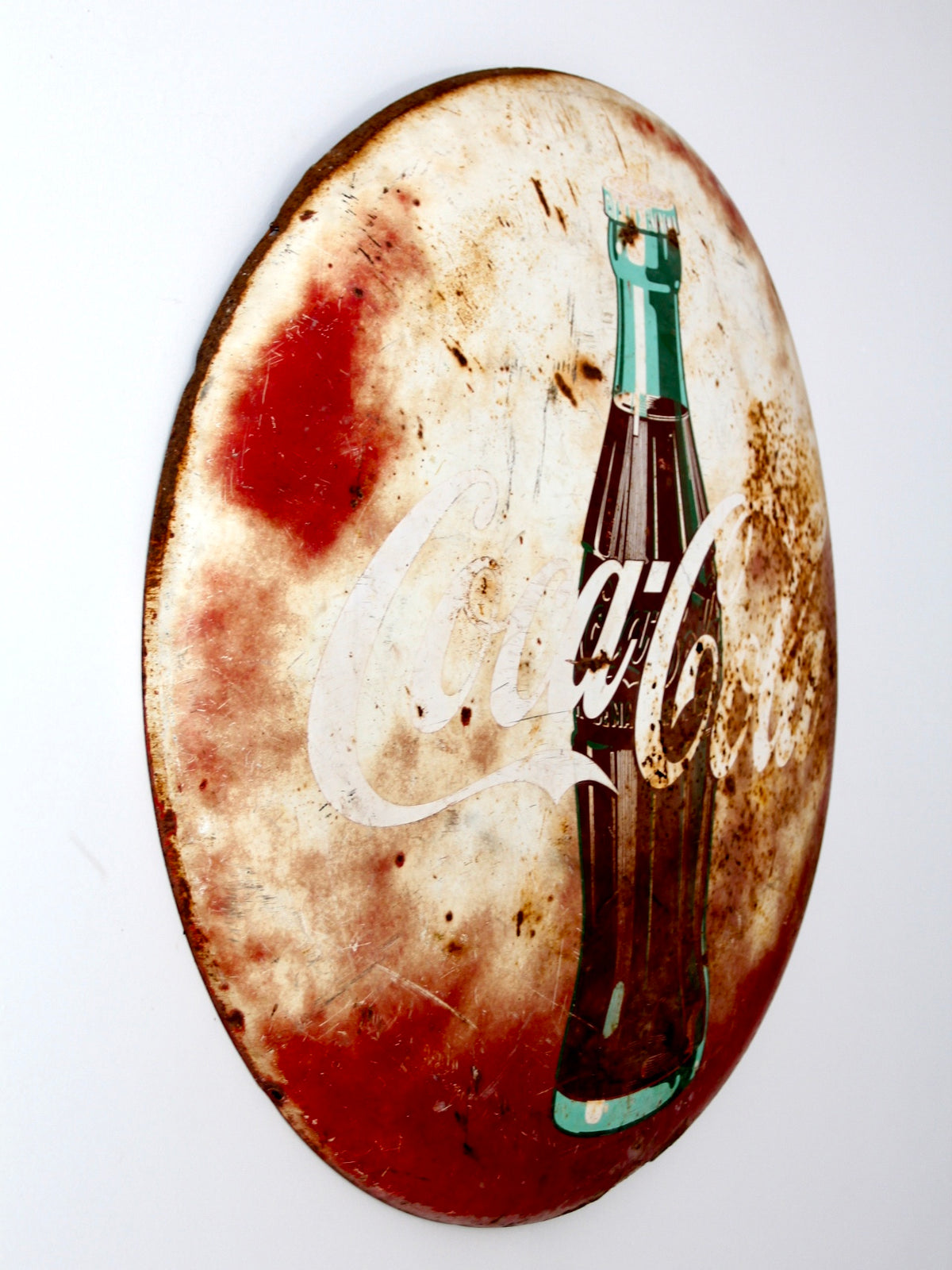 vintage Coca-Cola button sign – 86 Vintage