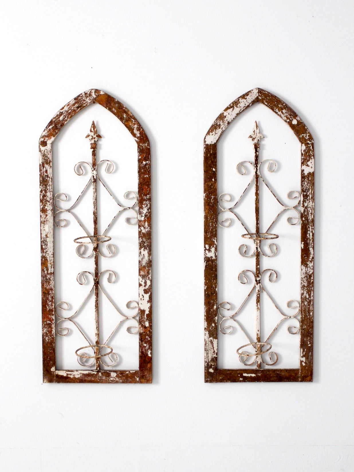 Outdoor Wrought Iron Wall Panels