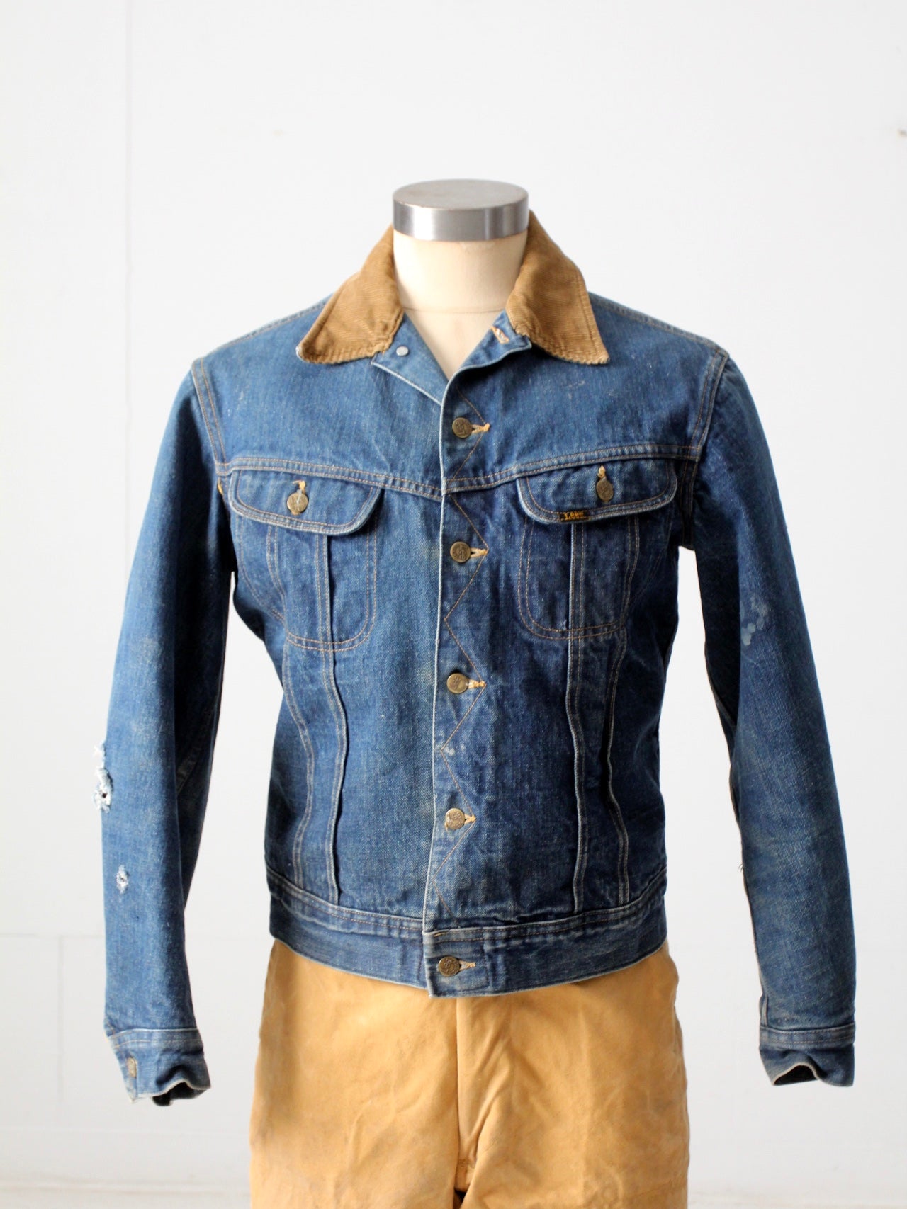 vintage Lee Storm Rider denim jacket – 86 Vintage